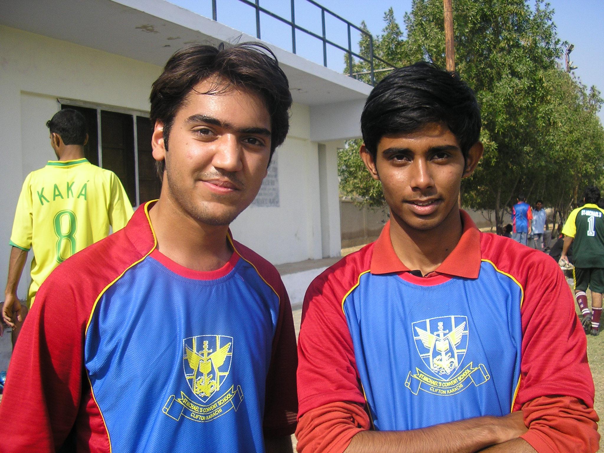 M. Shaz & Sohail Panhwar of St. Michael’s – FootballPakistan.com (FPDC)
